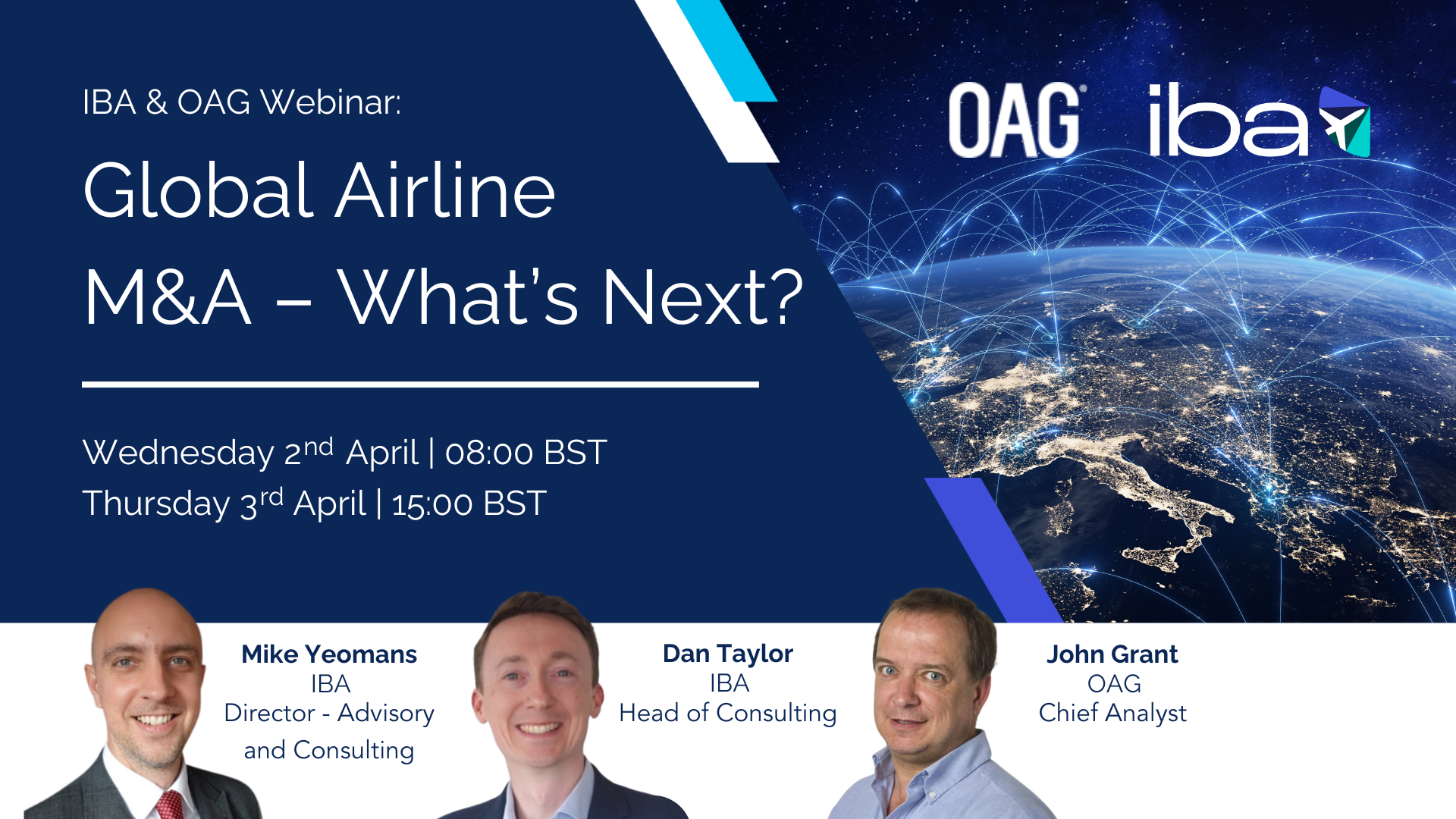 IBA & OAG Webinar: Global Airline M&A – What’s Next | IBA Group